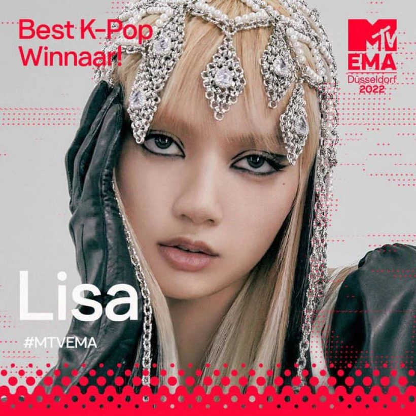 ลิซ่า BLACKPINK ศิลปินเดี่ยวคนแรกคว้า Best K-Pop ทั้งงาน MTV EMA & VMA