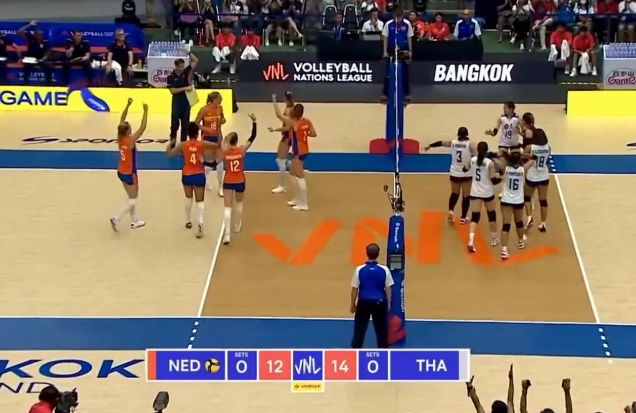 ผลวอลเลย์บอลหญิงทีมชาติไทย - เนเธอร์แลนด์ ศึกเนชั่นส์ ลีก 2023 VNL 2023